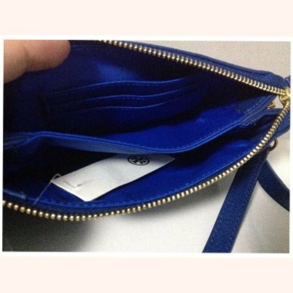 Tory Burch | Bags | Tory Burch Kipp Small Blue Nile Perforated Logo ...